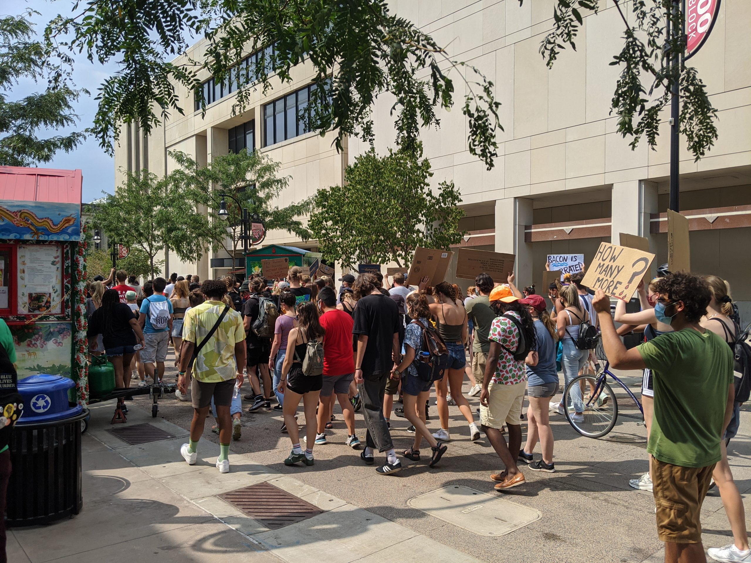Madison Protests Reignite after Shooting of Jacob Blake - WORT-FM 89.9