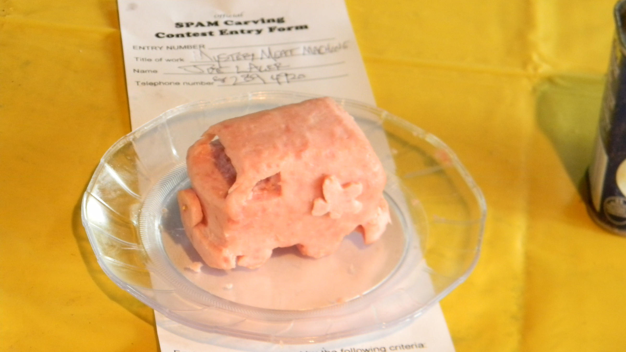 Radio Chipstone: 26th Annual Spam Carving Contest - WORT-FM 89.9