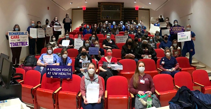 Nurses Meet with UW Health CEO to Discuss Union - WORT-FM 89.9
