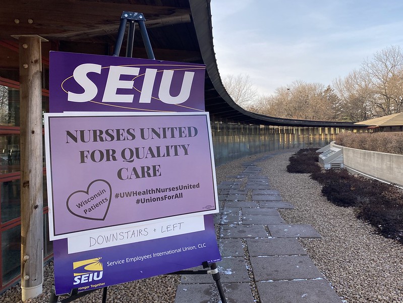 UW Nurses continue their drive to achieve a union at the UW Hospital ...