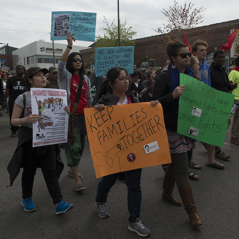 May First, was International Workers Day, a national day of action for ...