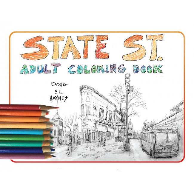 A State Street Coloring Book (for Grownups) - WORT-FM 89.9
