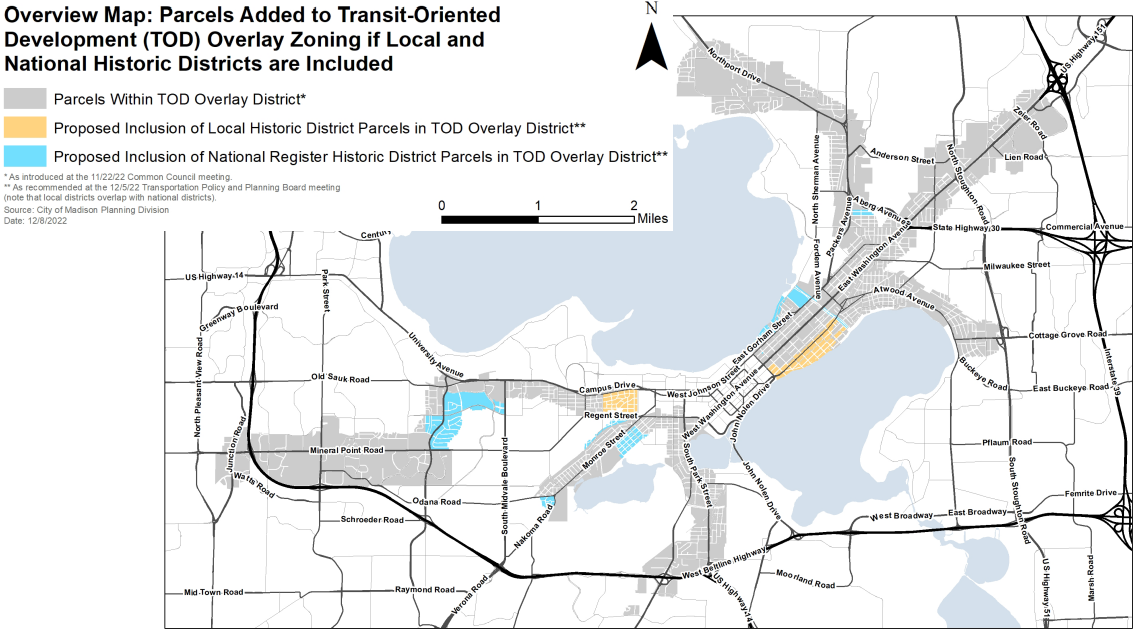 Plan Commission Approves Amendment to TOD Overlay Districts - WORT-FM 89.9
