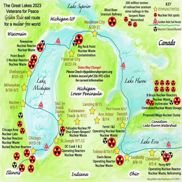 great lakes on world map