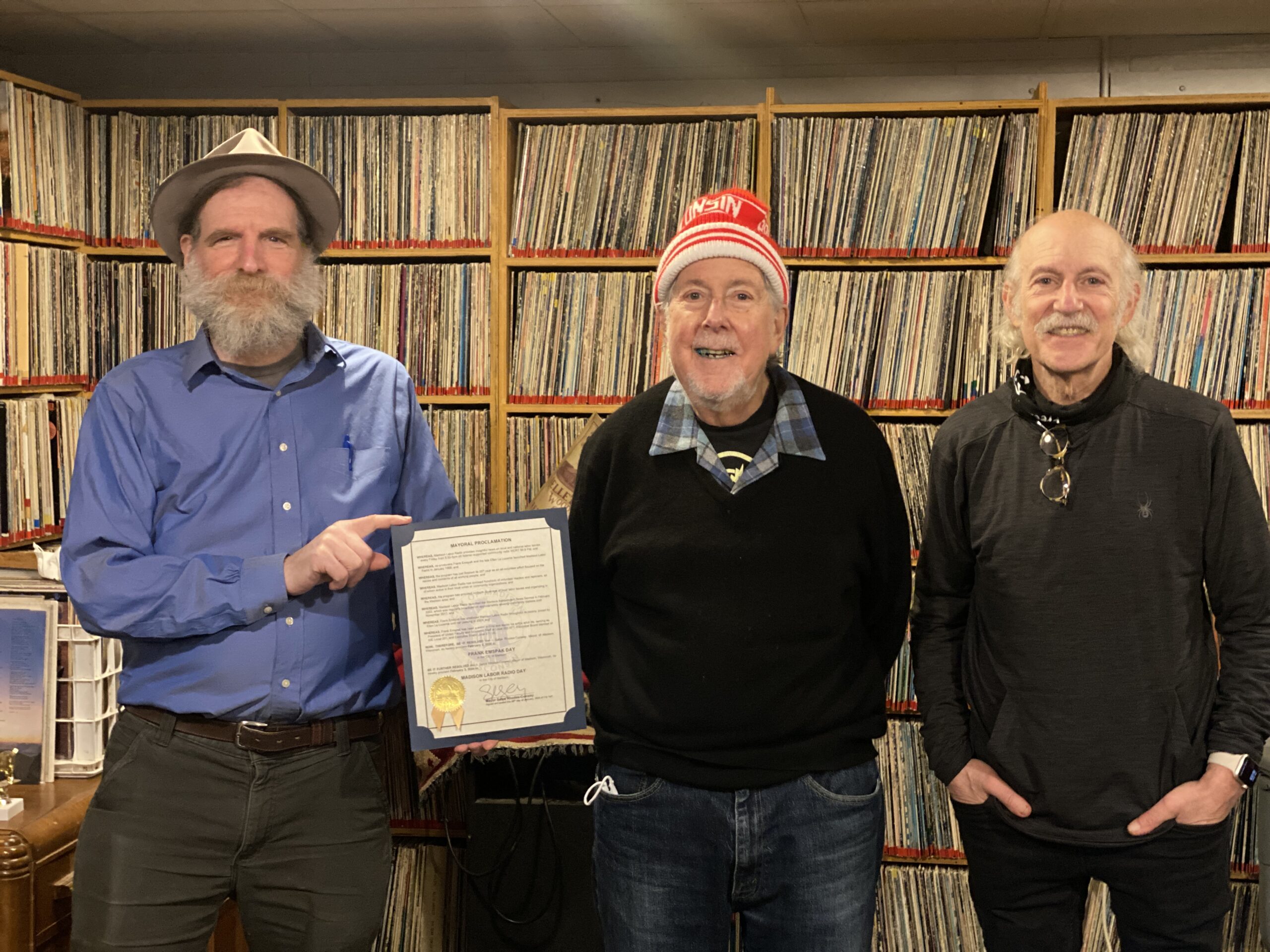 Labor Radio Celebrates 25 Years; Co-Founder Frank Emspak Honored - WORT ...