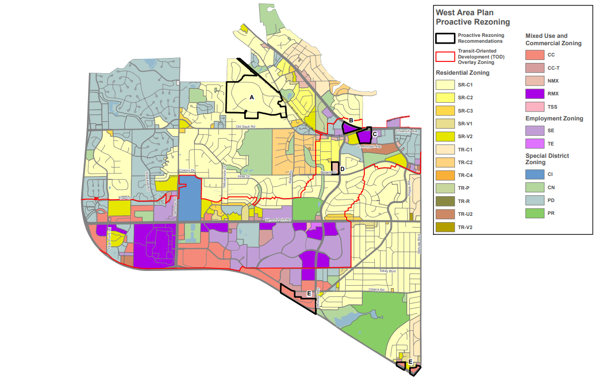 City Planners Explain Sites for "Proactive Zoning" in Draft West Area ...