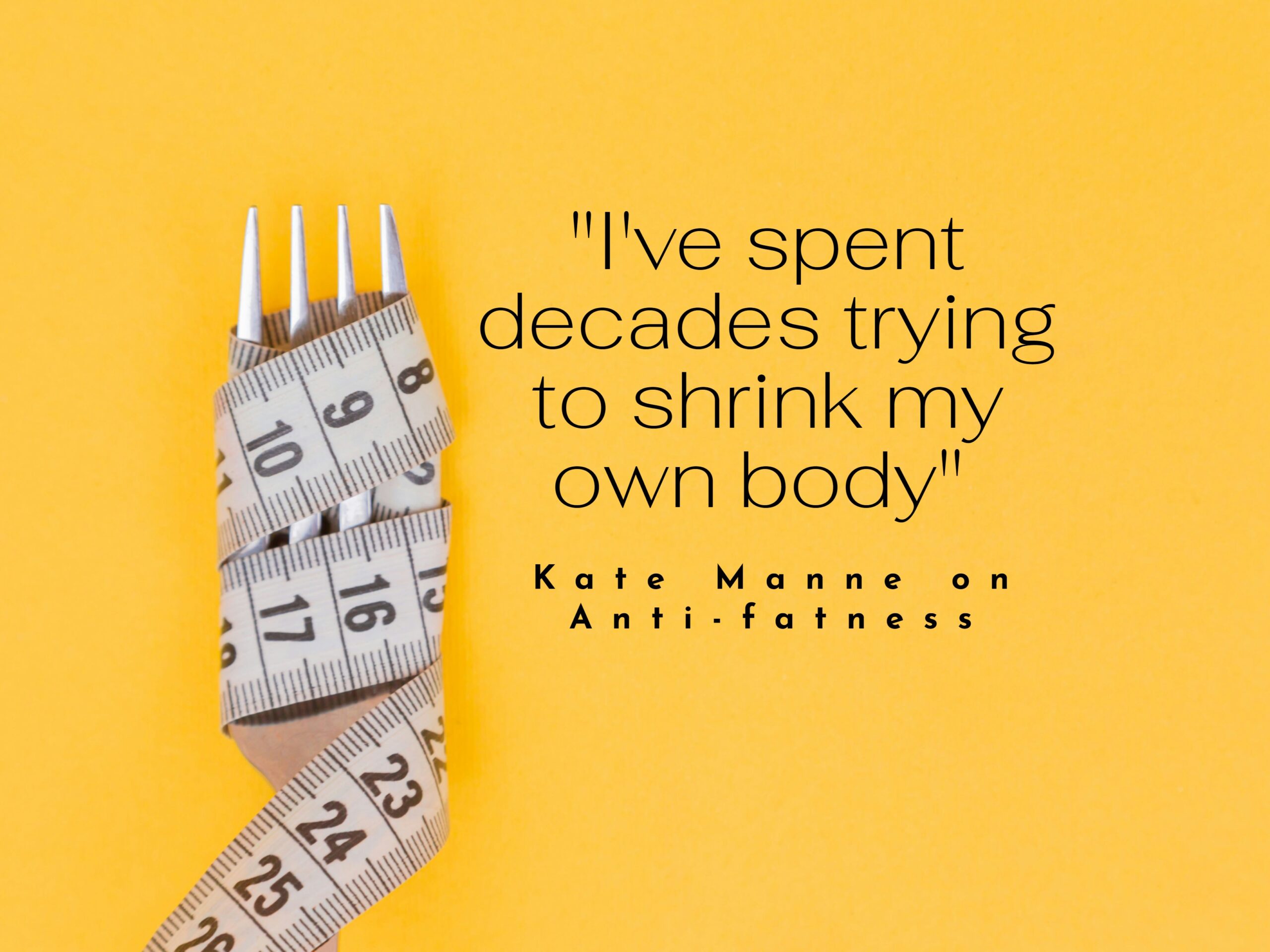 Kate Manne on Anti-fatness - WORT-FM 89.9