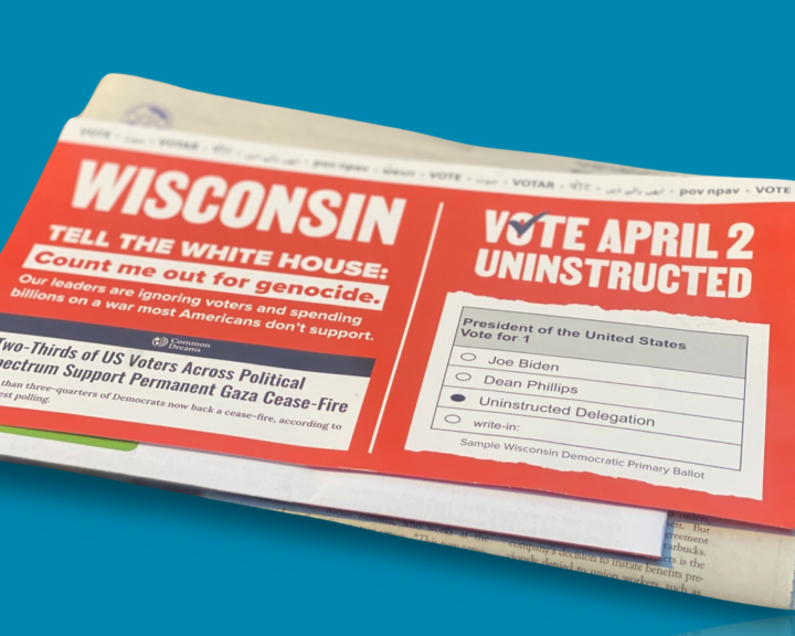 What’s Behind Wisconsin’s “Uninstructed Voting” Campaign? - WORT-FM 89.9