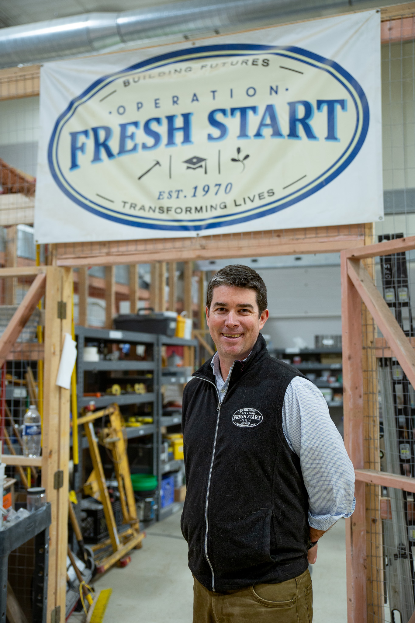 Brian McMahon takes the helm at Operation Fresh Start - WORT-FM 89.9