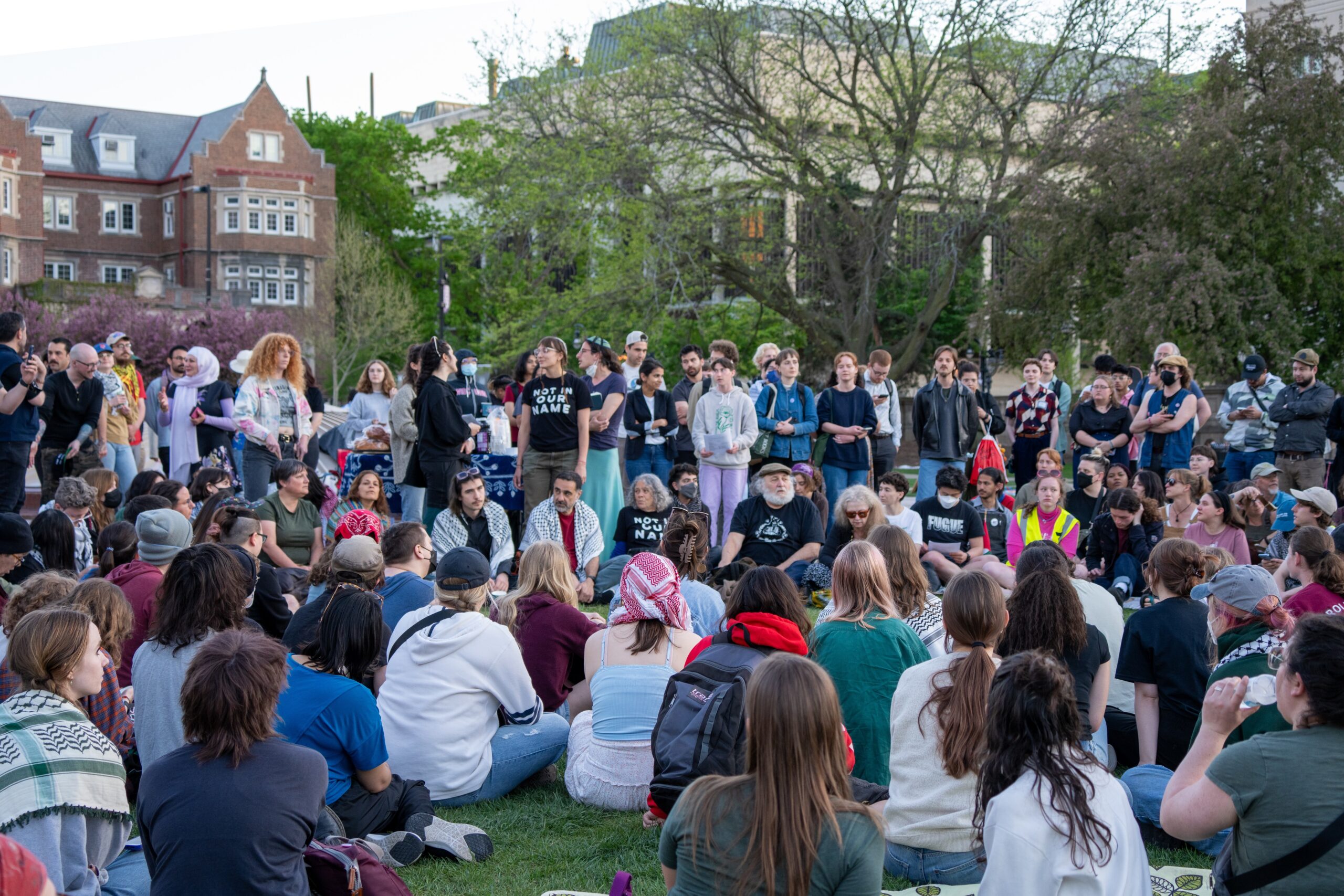 In Photos: Scenes From UW-Madison's Solidarity Encampment - WORT-FM 89.9