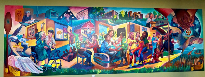 Artist Tia Richardson Creates New Mural for UW Nursing School - WORT-FM ...