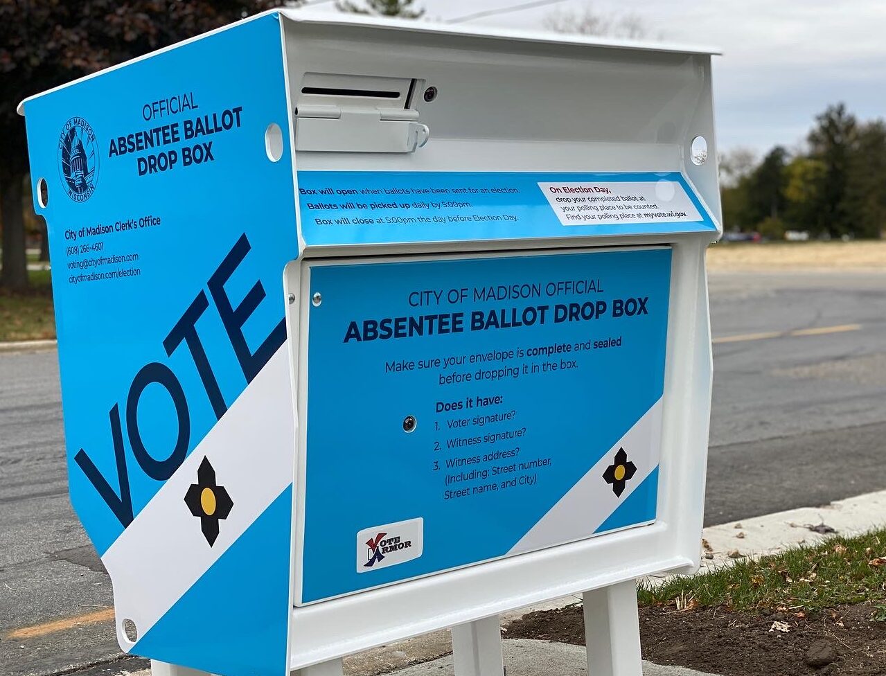 Madison Ballot Drop Boxes Back in Business - WORT-FM 89.9