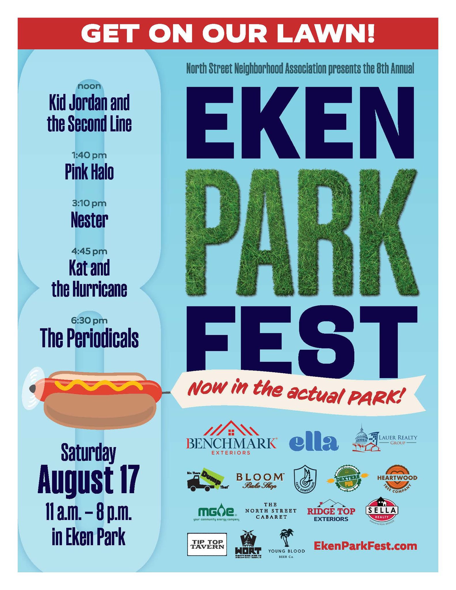 Eken Park Festival coming August 17th - WORT-FM 89.9