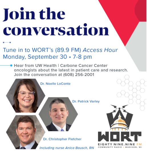 UW Carbone Cancer Center - WORT-FM 89.9