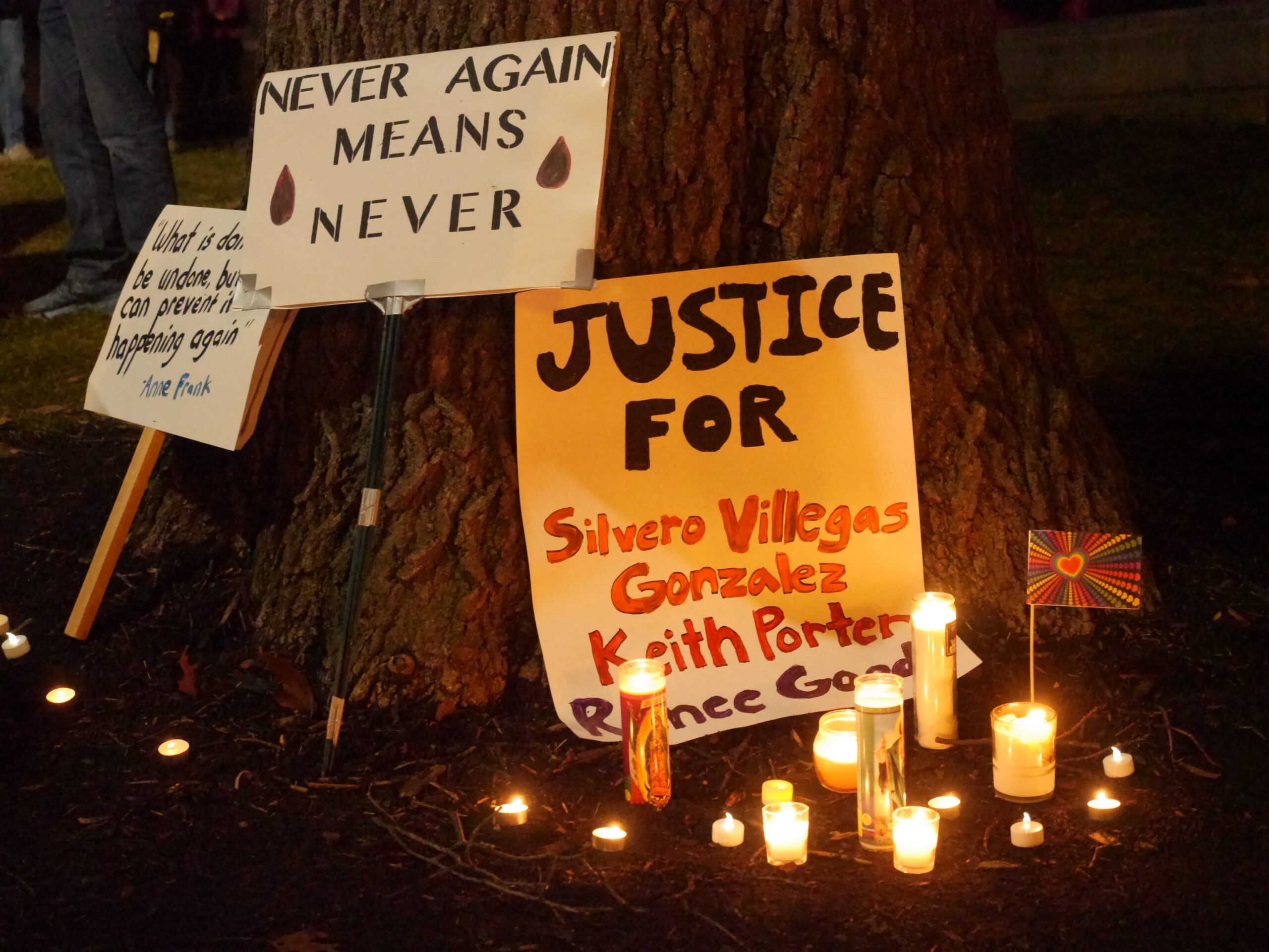 Speeches from Madison Vigil for Renee Good: January 9, 2026 - WORT-FM 89.9